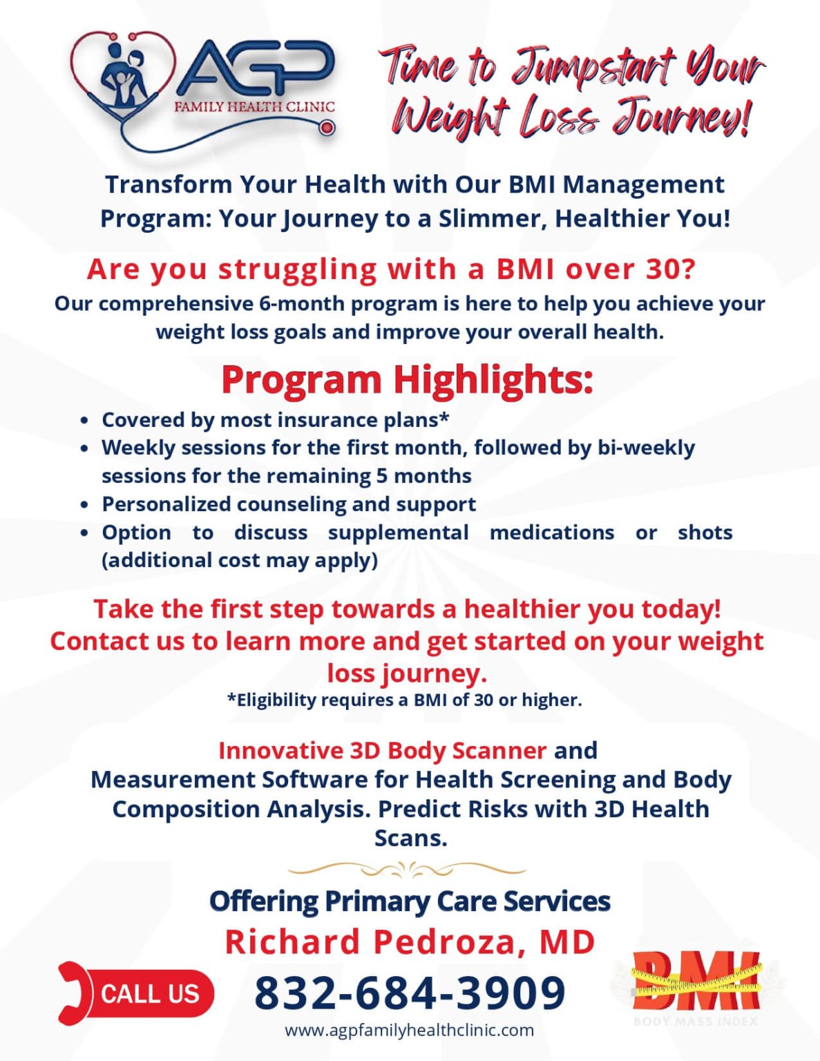 Weight Loss in Tomball, TX | AGP Family Health Clinic